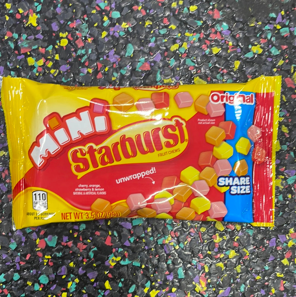 Starburst Minis orig share 99g – Tom's Confectionery Warehouse