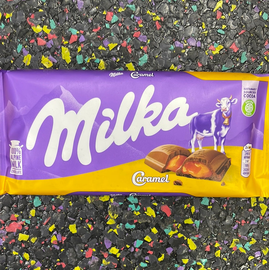 Milka - Caramel 100g – Tom's Confectionery Warehouse