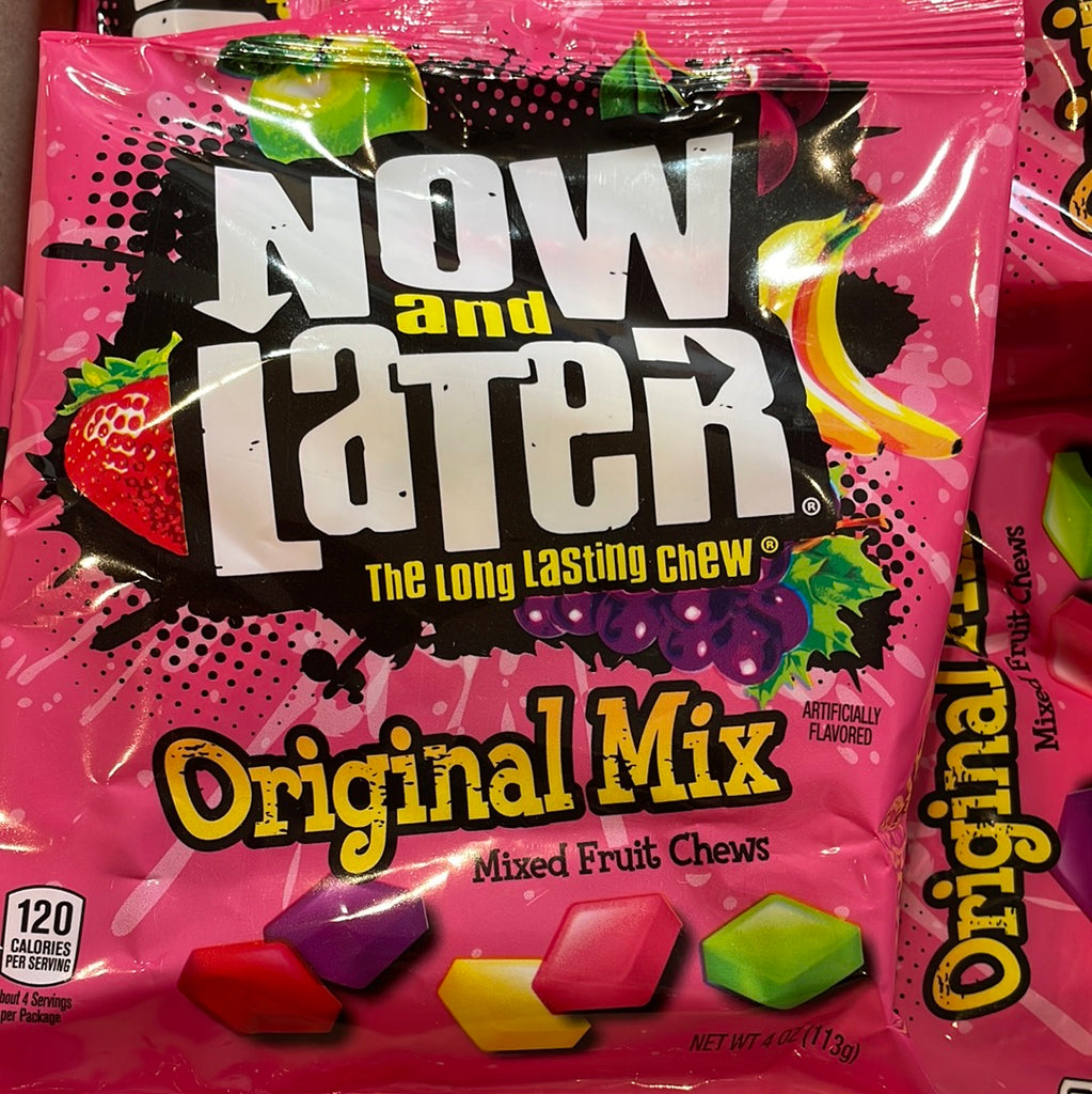 Now and Later Original Mix 113g – Tom's Confectionery Warehouse