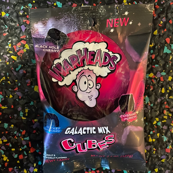 WARHEADS GALACTIC CUBES 127G – Tom's Confectionery Warehouse