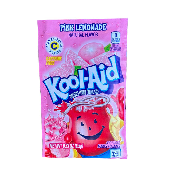 KOOL-AID Pink Lemonade 6.5g – Tom's Confectionery Warehouse
