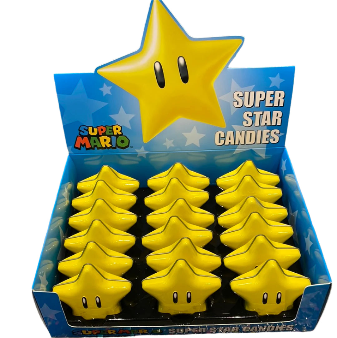 Super Mario Super Star Candies – Tom's Confectionery Warehouse