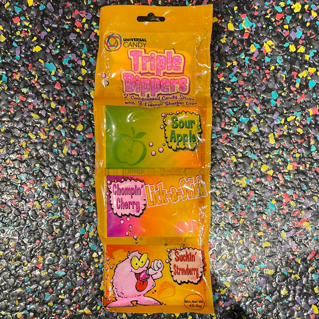 Triple Dipper Hang Bag 42.5g – Tom's Confectionery Warehouse