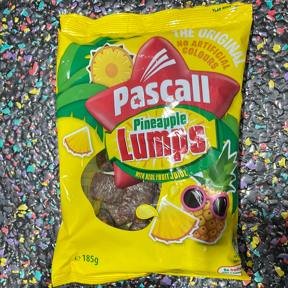 Pascal pineapple lumps - 185g – Tom's Confectionery Warehouse