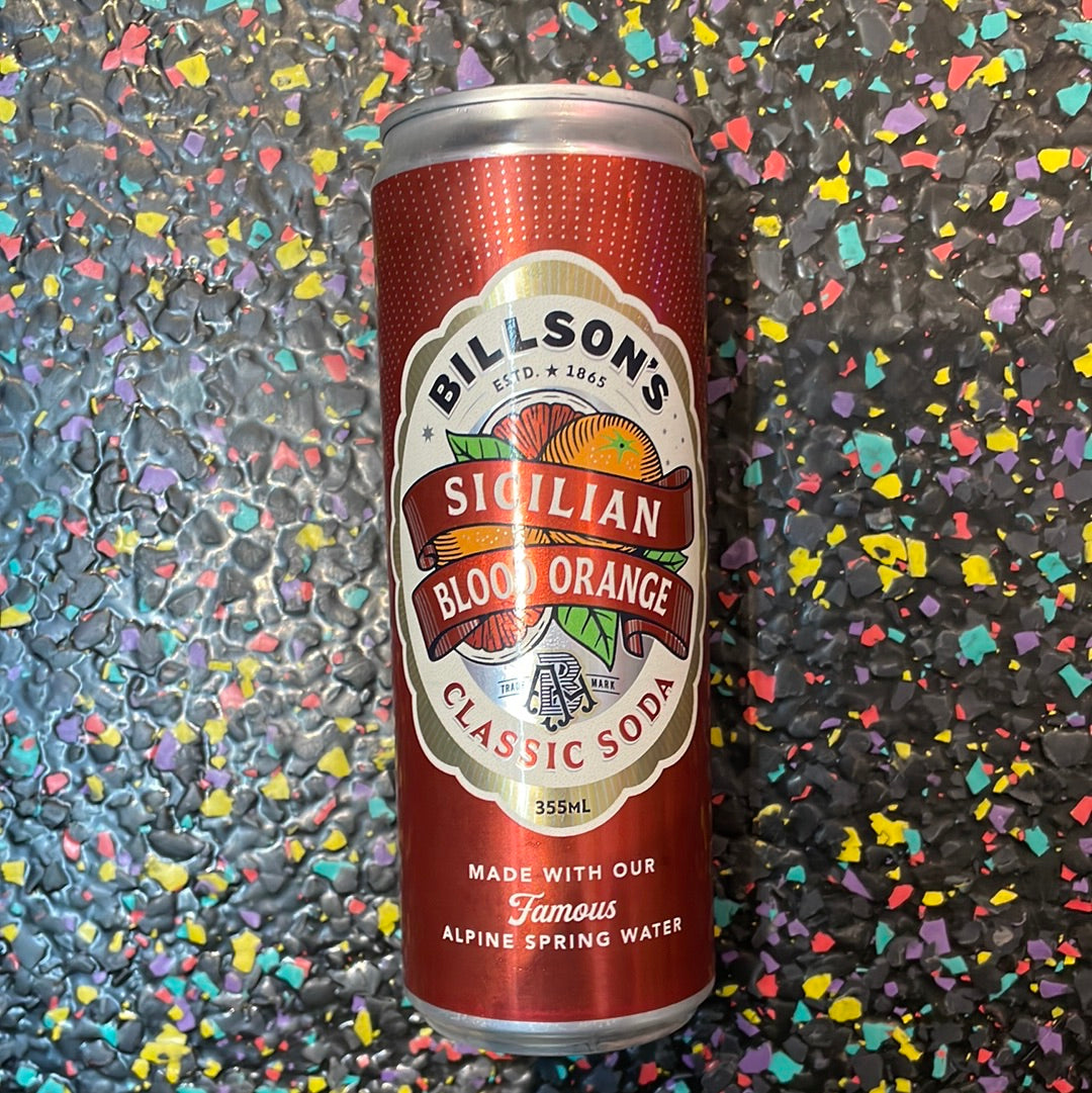 Billson’s Classic Soda - Sicilian blood orange – Tom's Confectionery ...