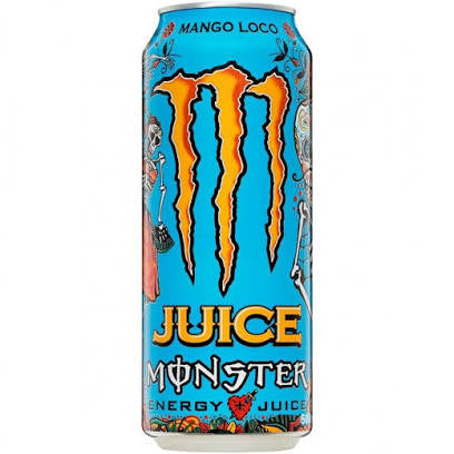 Monster Energy Juiced - Mango Loco (500mL) – Tom's Confectionery Warehouse
