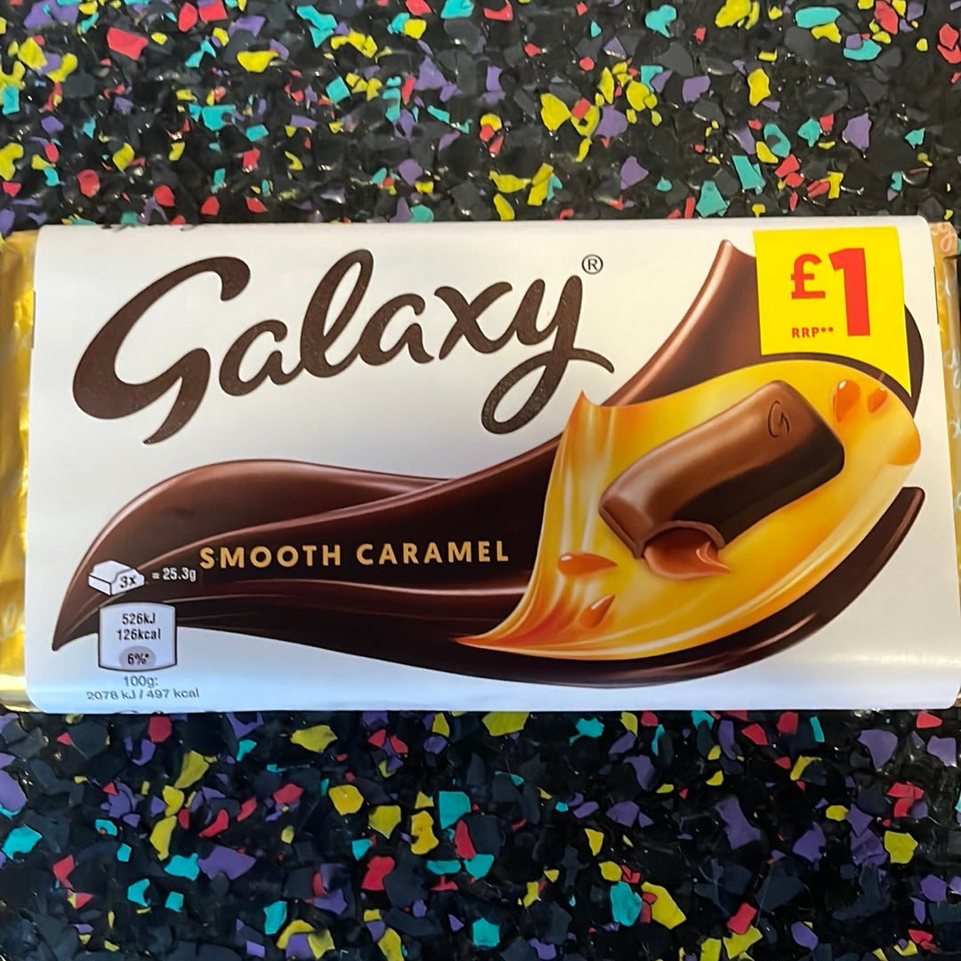 UK Mars Galaxy Caramel 135g – Tom's Confectionery Warehouse