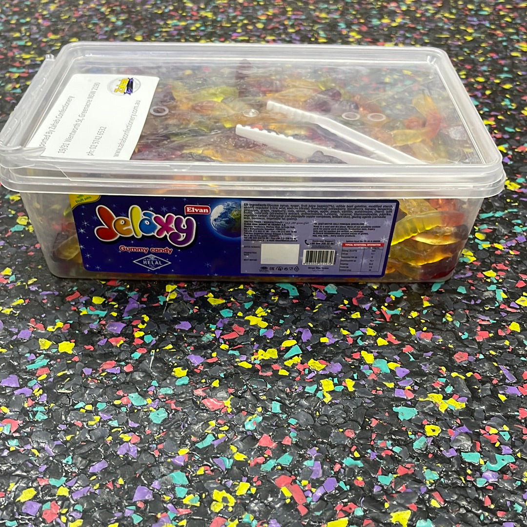 Jelaxy Worms 600g – Tom's Confectionery Warehouse