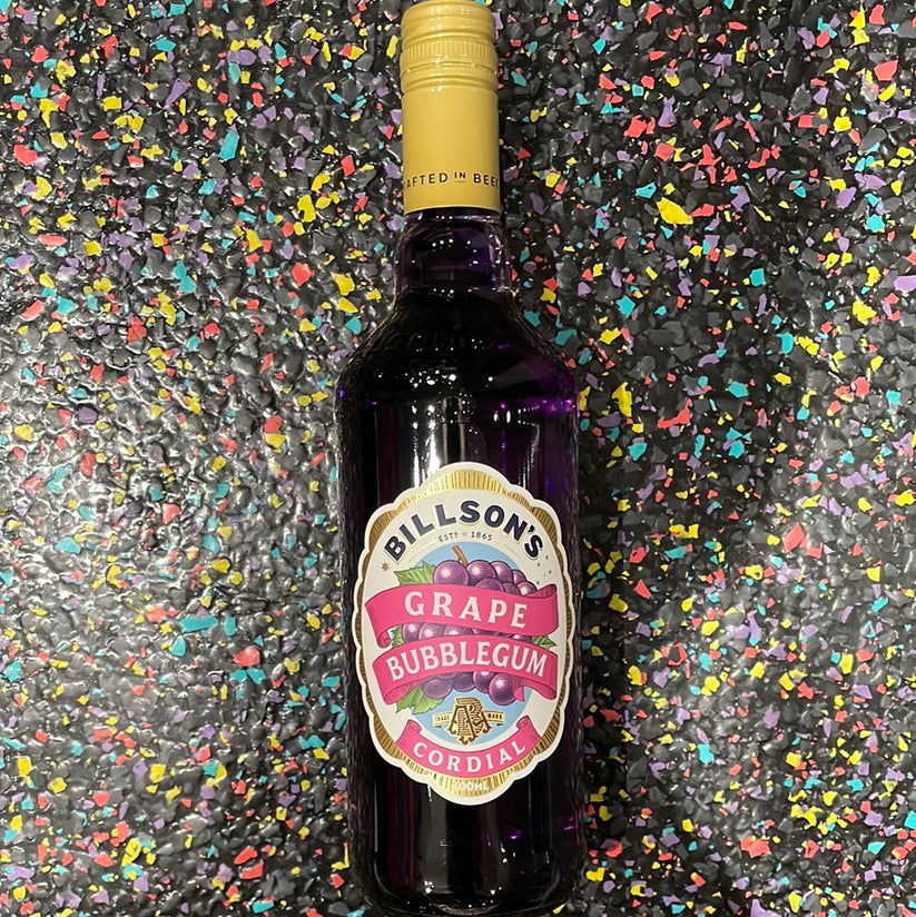 Billson’s Traditional Cordial - Grape Bubble Gum – Tom's Confectionery ...