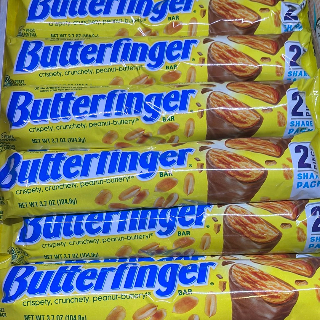 BUTTERFINGER KING SIZE 104.9G – Tom's Confectionery Warehouse