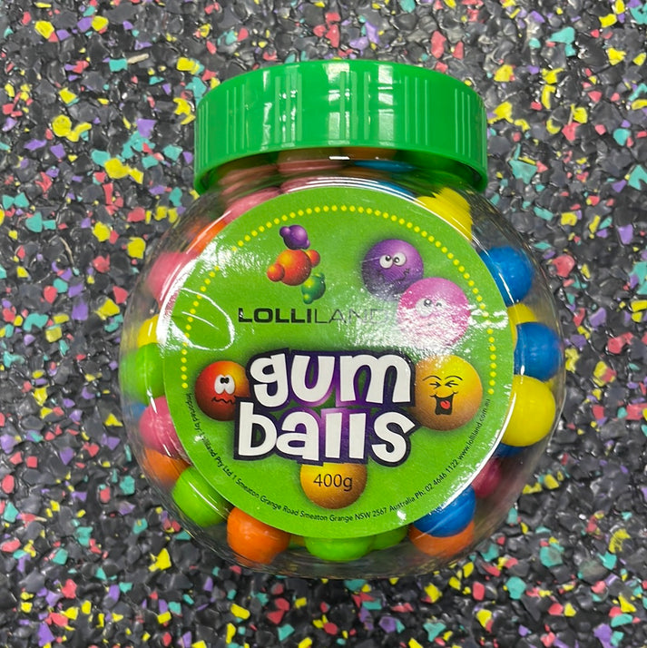 Lolliland Gum Balls 400g – Tom's Confectionery Warehouse