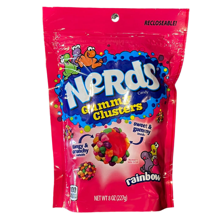 US Nerds Gummy Clusters Bag 226g – Tom's Confectionery Warehouse