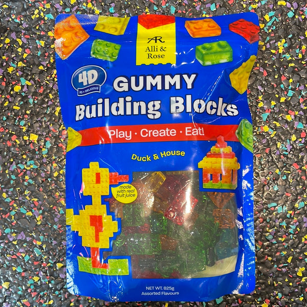 4D - Gummy building Blocks – Tom's Confectionery Warehouse