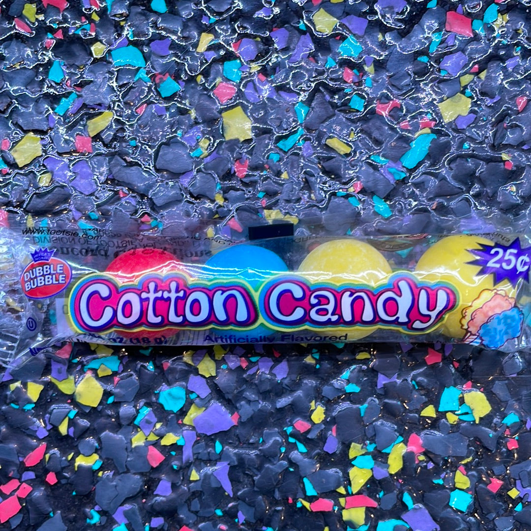 COTTON CANDY BUBBLE GUM 18G – Tom's Confectionery Warehouse