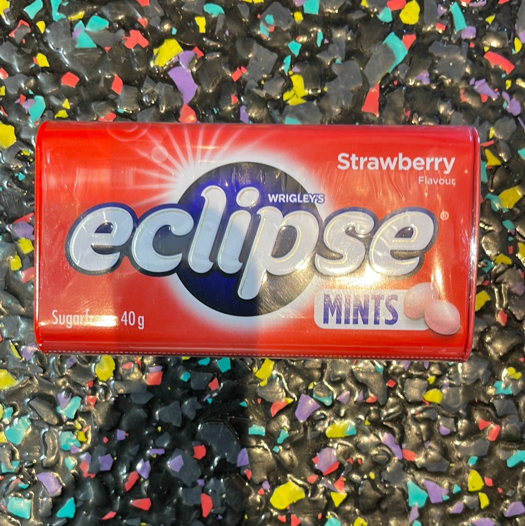 Eclipse Strawberry 12 x 40g – Tom's Confectionery Warehouse