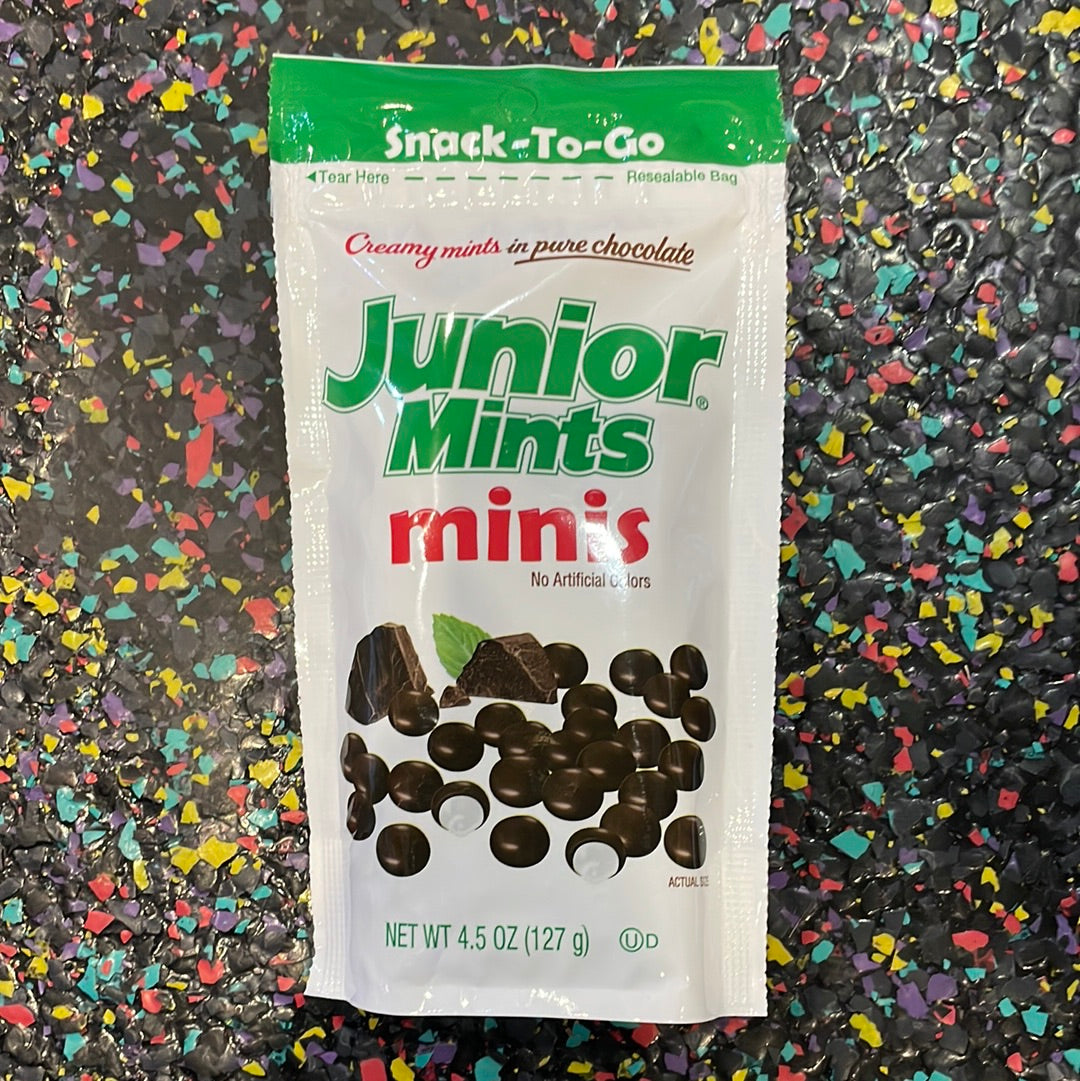 Junior Mints Mini Bag 127g – Tom's Confectionery Warehouse