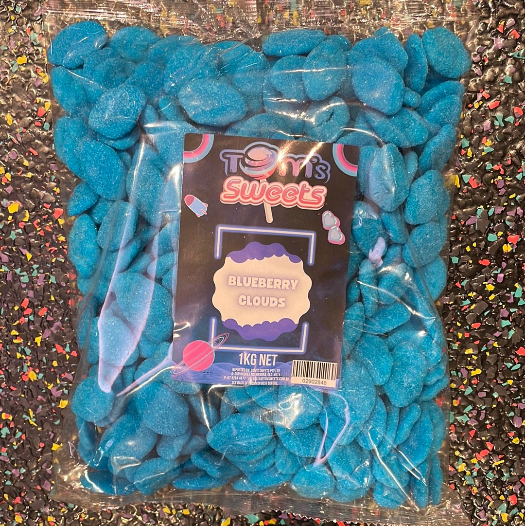Blueberry Clouds 1kg – Tom's Confectionery Warehouse