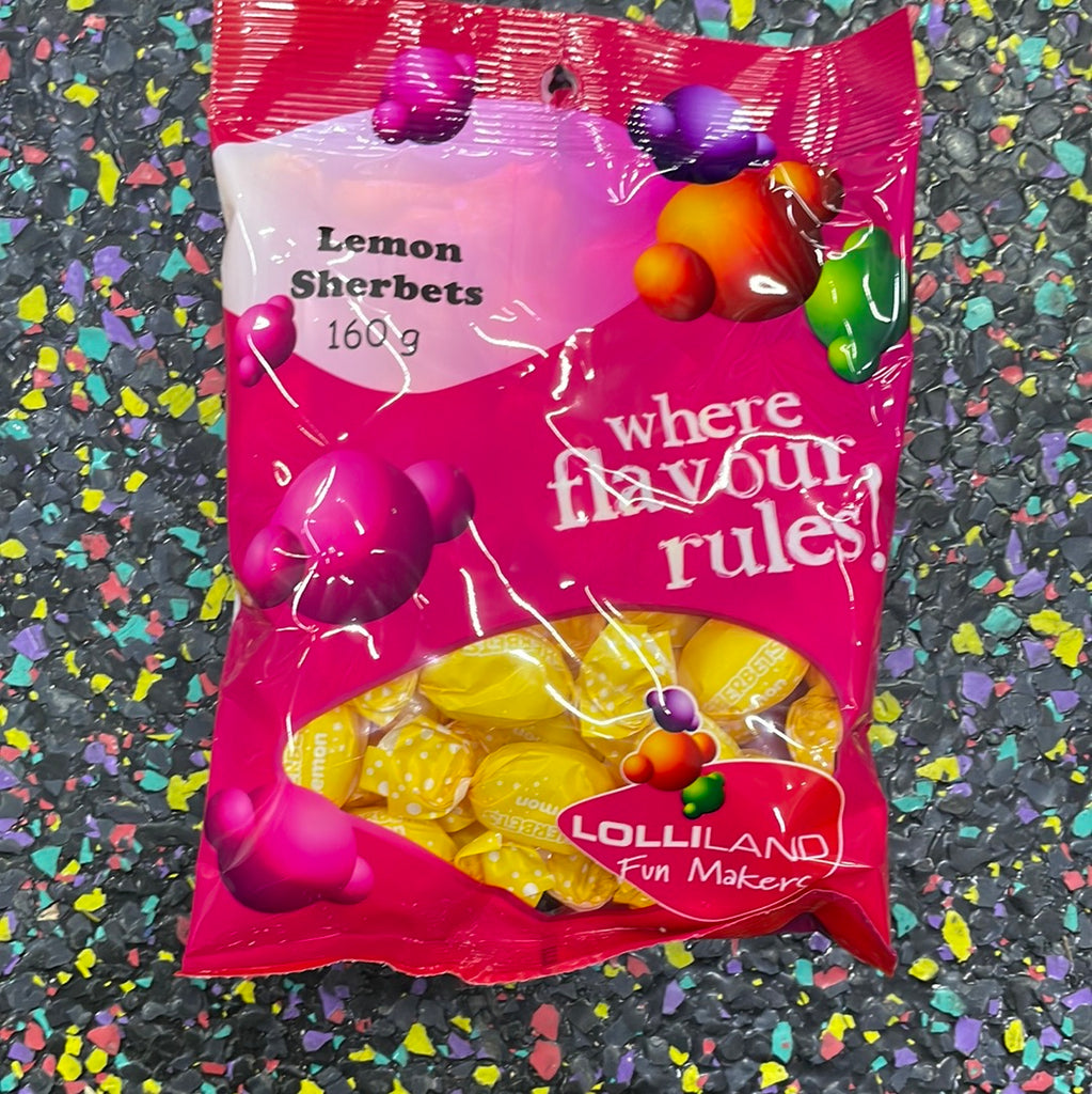 Lolliland Sherbet Bombs 160g – Tom's Confectionery Warehouse