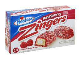 HOSTESS RASPBERRY ZINGERS 380G – Tom's Confectionery Warehouse