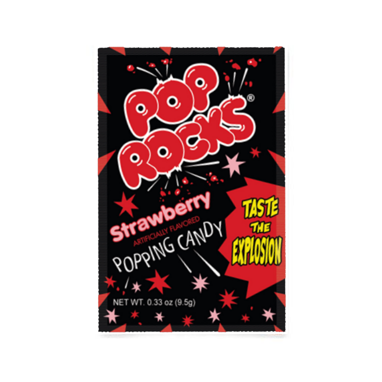 Zeta Pop Rocks Strawberry – Tom's Confectionery Warehouse