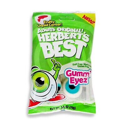 HERBERT BEST GUMMY EYES 74G – Tom's Confectionery Warehouse
