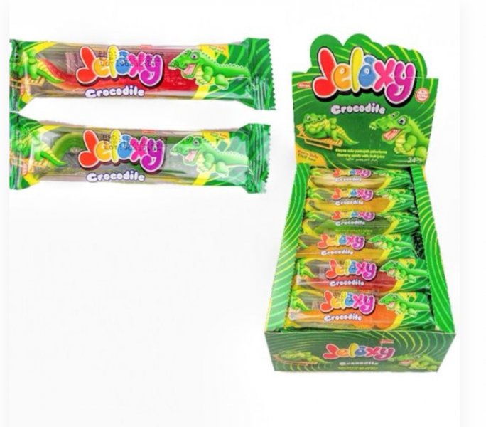 Jelaxy Crocodile 20g – Tom's Confectionery Warehouse