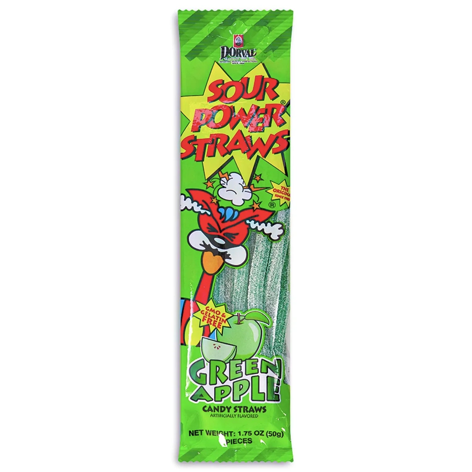SOUR POWER GREEN APPLE 50G – Tom's Confectionery Warehouse