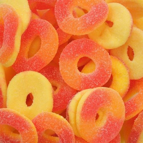 Trolli Sour Peach Rings 1.5kg – Tom's Confectionery Warehouse
