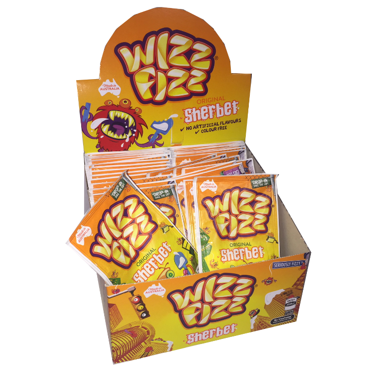 Fyna Wizz Fizz Original Sherbet – Tom's Confectionery Warehouse